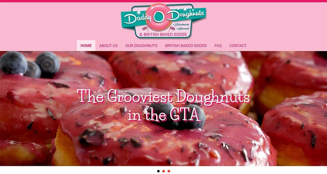 Daddy O Doughnuts - Your Web Department™