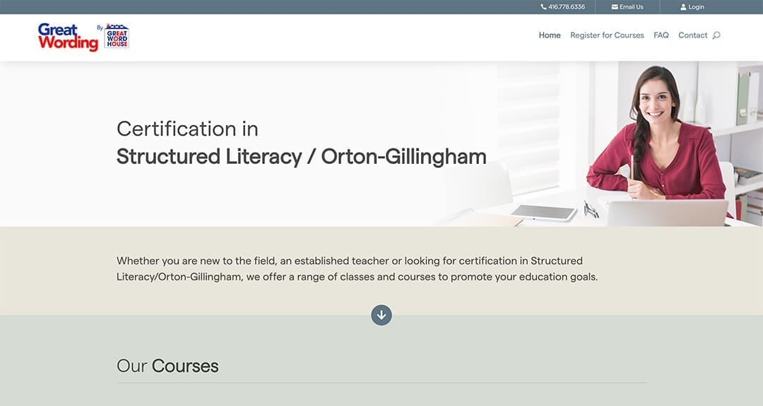 Great Wording - Your Web Department